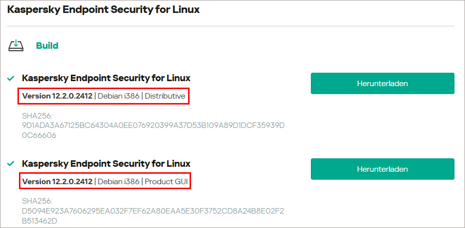 So wählen Sie ein Installationspaket für Kaspersky Endpoint Security ...