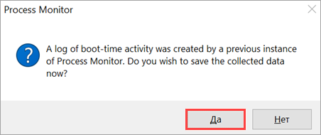 How to collect logs of Process Monitor