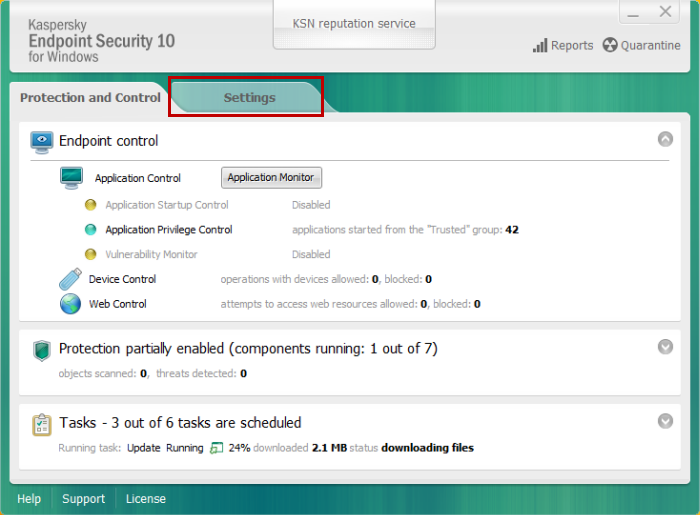 How to enable riskware detection in Kaspersky Endpoint Security 10