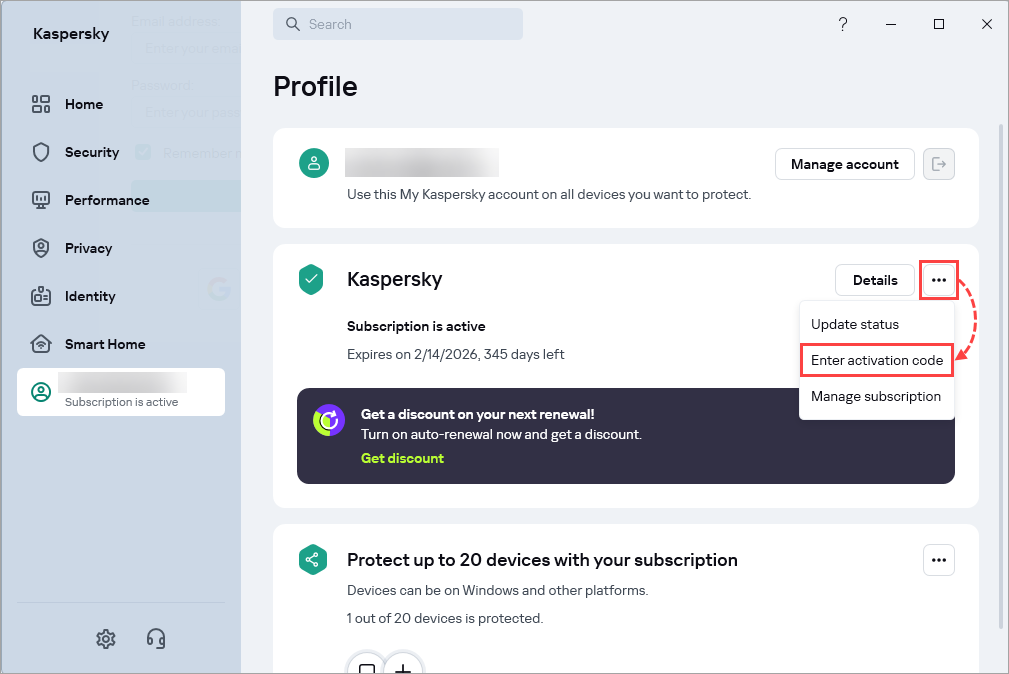 About activation codes for Kaspersky applications