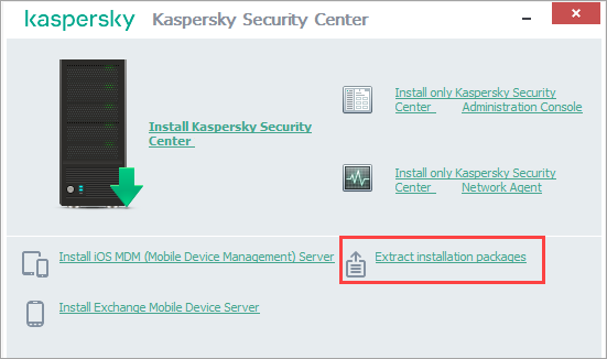 How to download and install Network Agent in Kaspersky Security Center