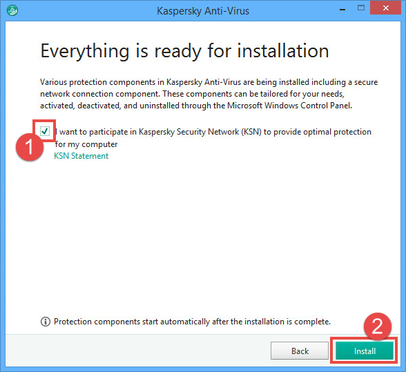 How to install Kaspersky Anti-Virus 2018