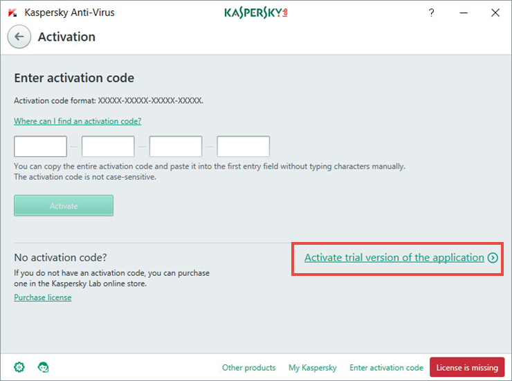 How to activate Kaspersky Anti-Virus 2018