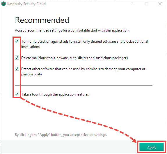 How to install Kaspersky Security Cloud 19