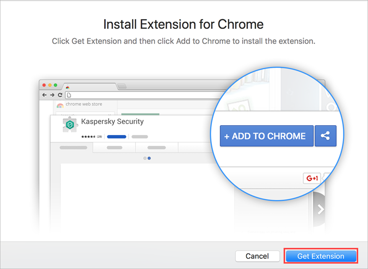 How to install or remove the Kaspersky Security browser extension