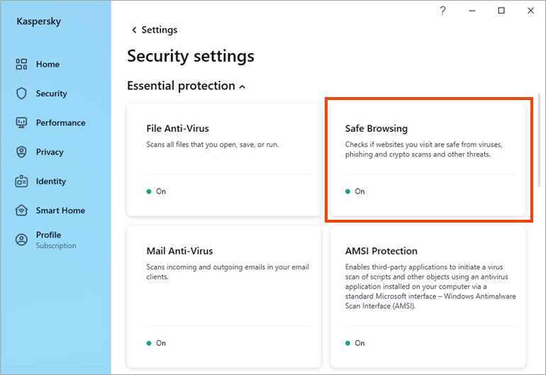 How to remove adware from your browser using Kaspersky applications