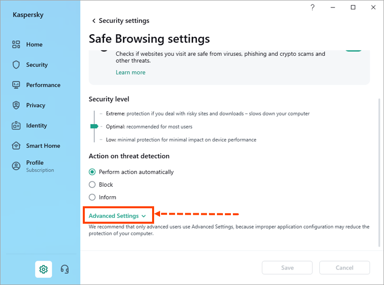 How to remove adware from your browser using Kaspersky applications