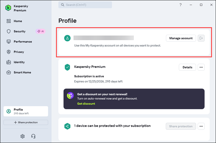 How to renew a subscription or license for Kaspersky applications for home