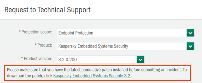 How to install a patch for Kaspersky Security for Windows Server