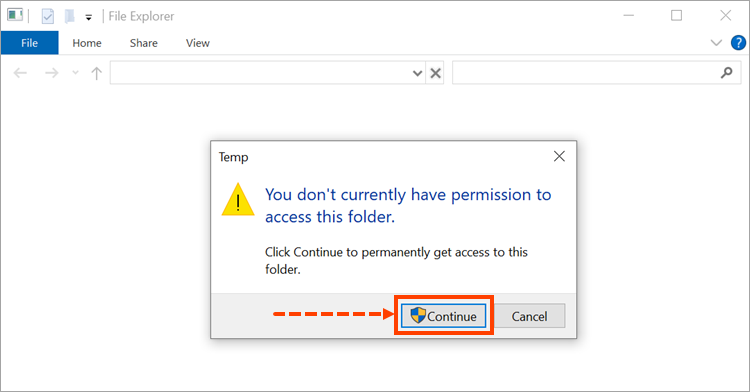 How to delete temporary files and folders (TEMP)
