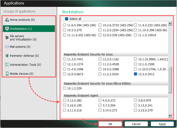 How to use Kaspersky Update Utility 4 for Linux through GUI