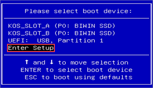 How to configure Secure Boot for Kaspersky Thin Client