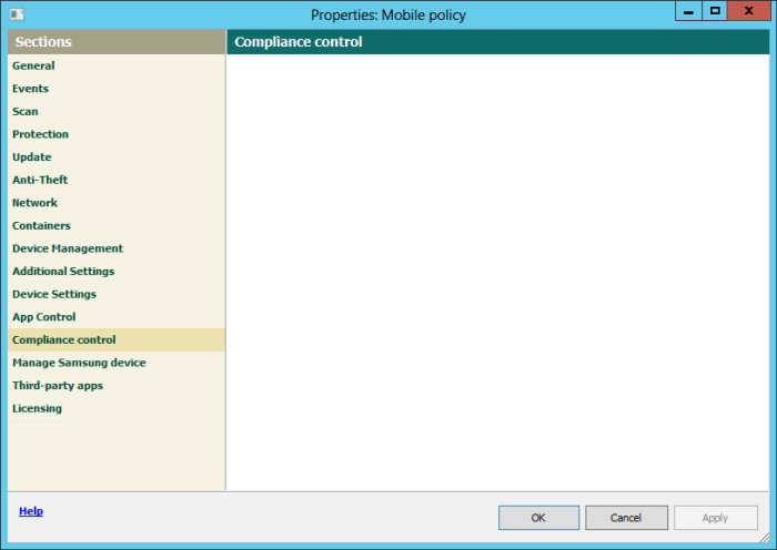 Empty plug-in properties window after upgrading Kaspersky Security 10 ...