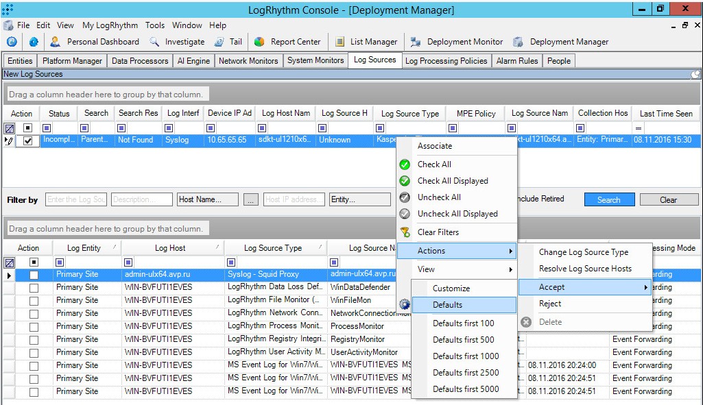Step 6. Adding a log source to System Monitor Agent