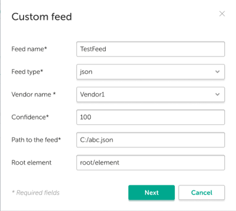 Adding a custom or third-party feed