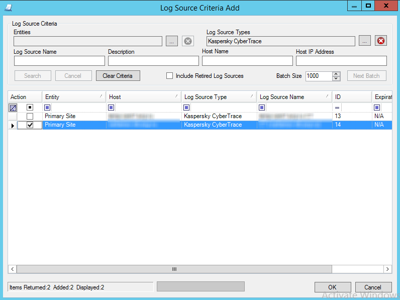 Step 9 (optional). Creating alerts about incoming Kaspersky CyberTrace ...