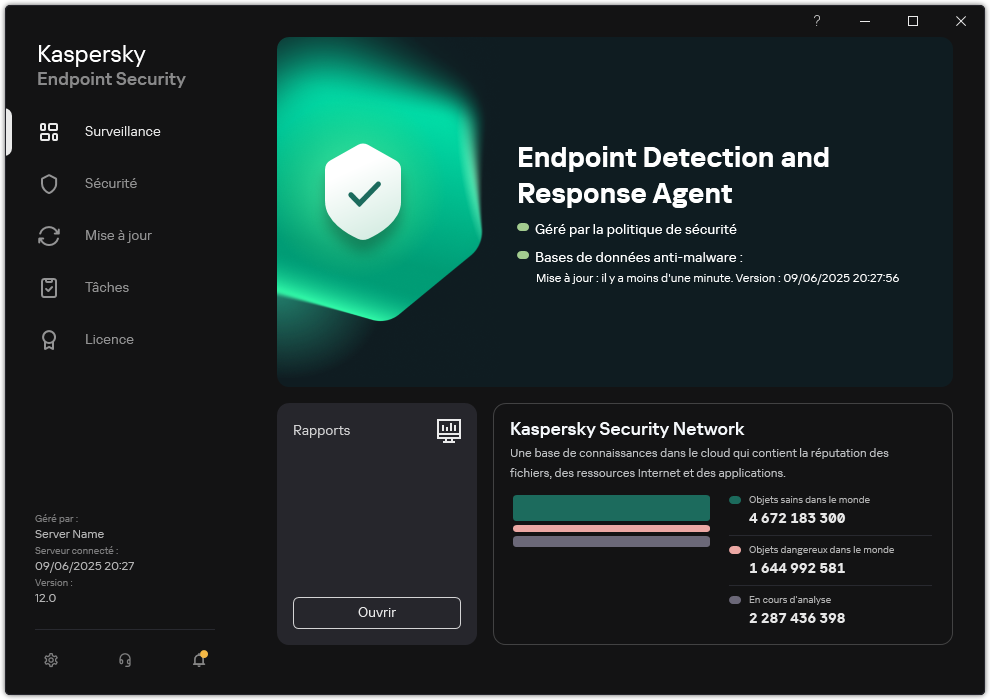 Installation d'EDR Agent