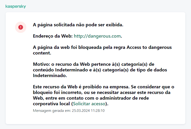 Controle da Web