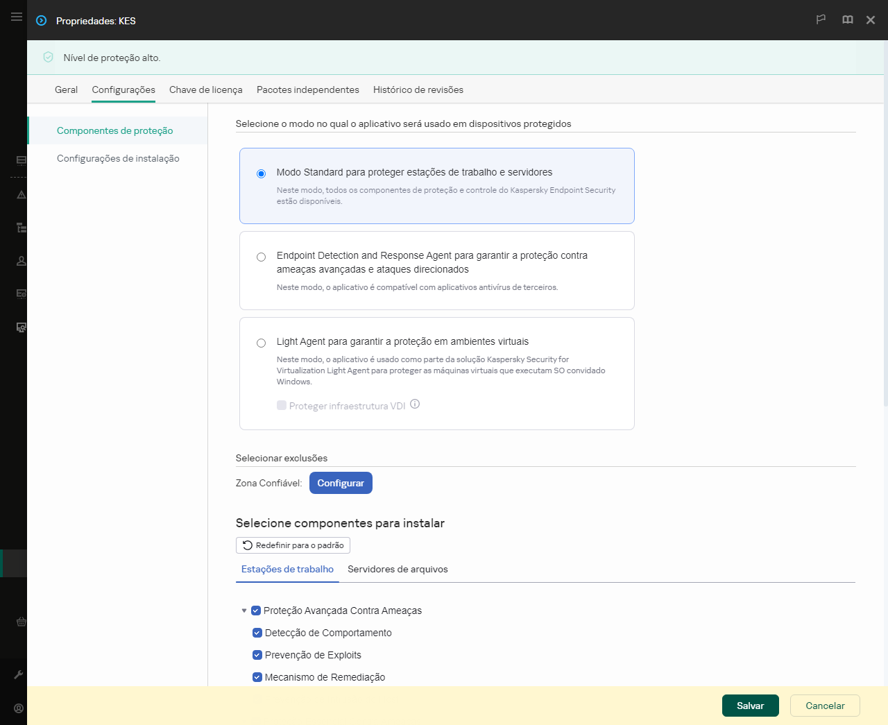 Instalando o EDR Agent