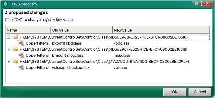 Restoring the functionality of USB devices