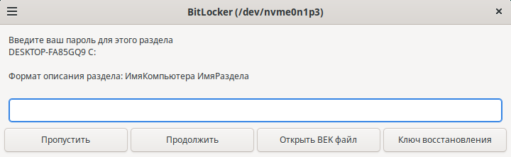 Совместимость с BitLocker