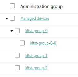 Creating administration groups