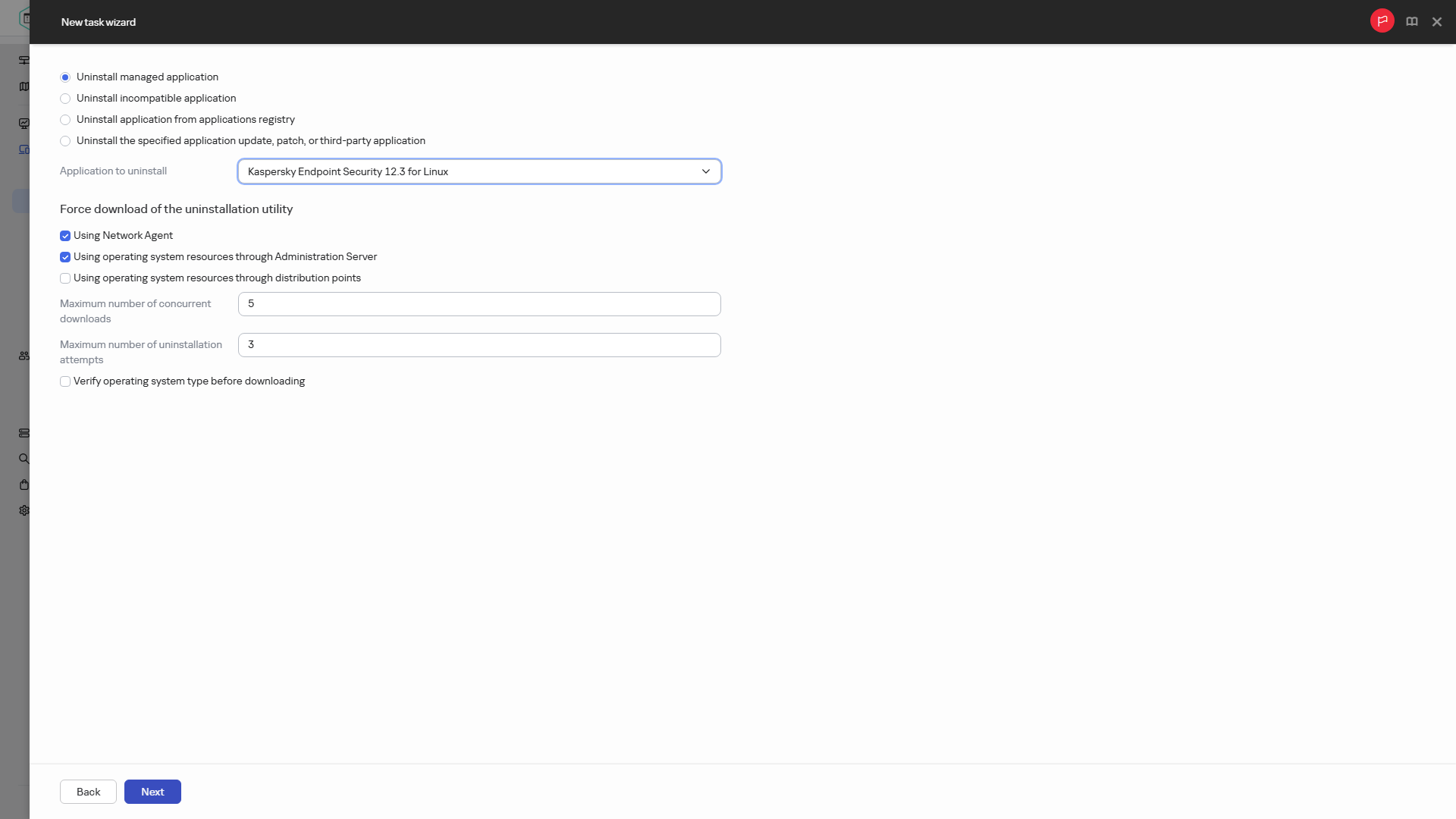 Removing applications or software updates remotely