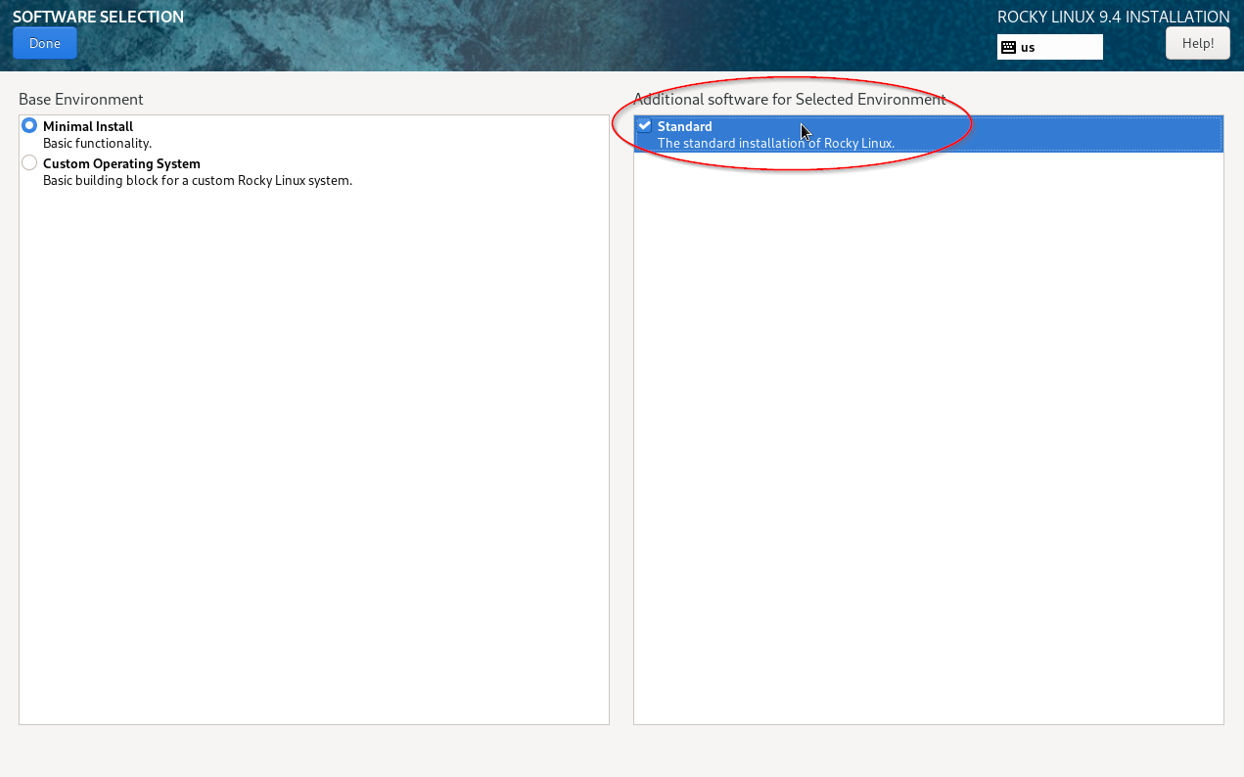 Installing and configuring Rocky Linux 9.4