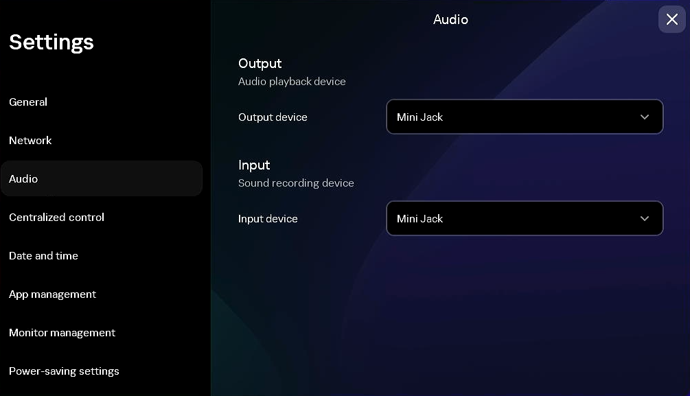 Managing audio playback and recording devices