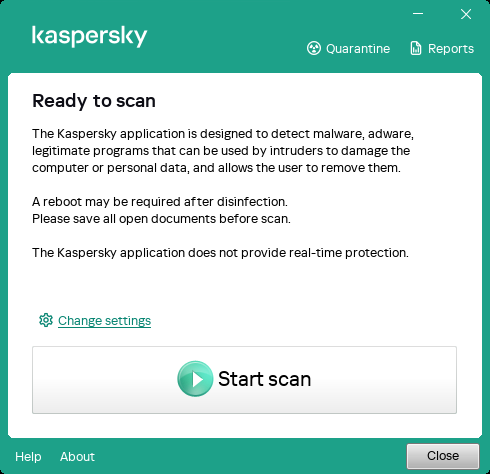 Running the application