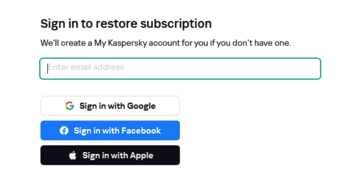 How to manage your subscription using your My Kaspersky account