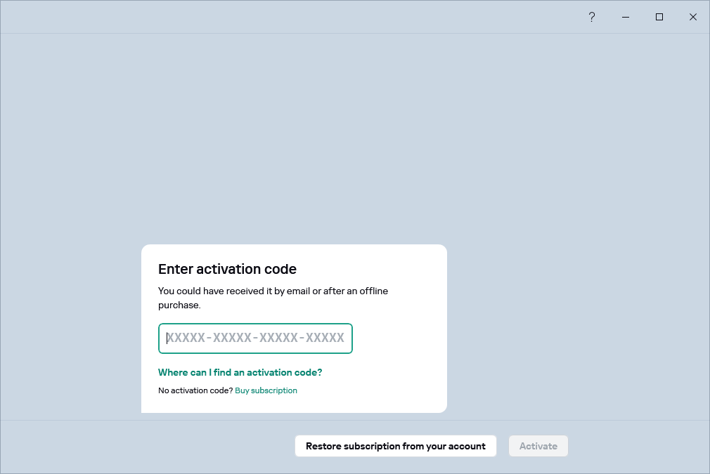 How to manage your subscription using your My Kaspersky account