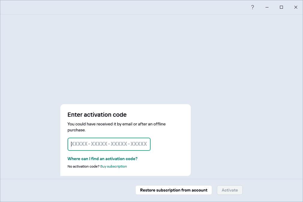 How to manage your subscription using your My Kaspersky account