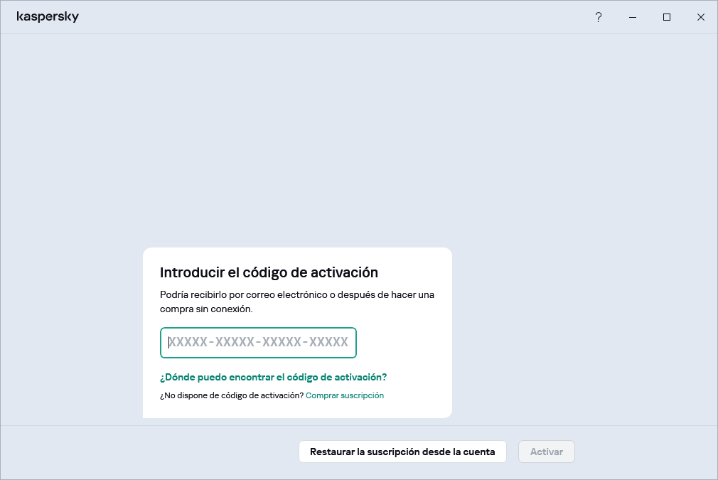 Cómo gestionar su suscripción con la cuenta de My Kaspersky